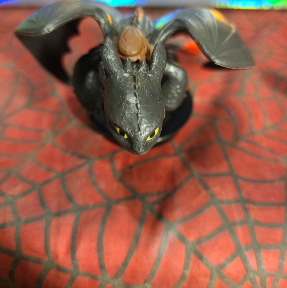 Toys | Dragon Master Trainer Of Dragons Birthday Cake Topper With Night ...